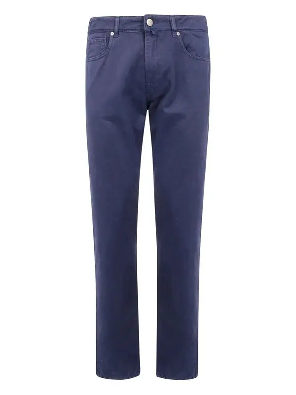 INCOTEX BLUE DIVISION Regular Fit Long Leg Jeans - Blue