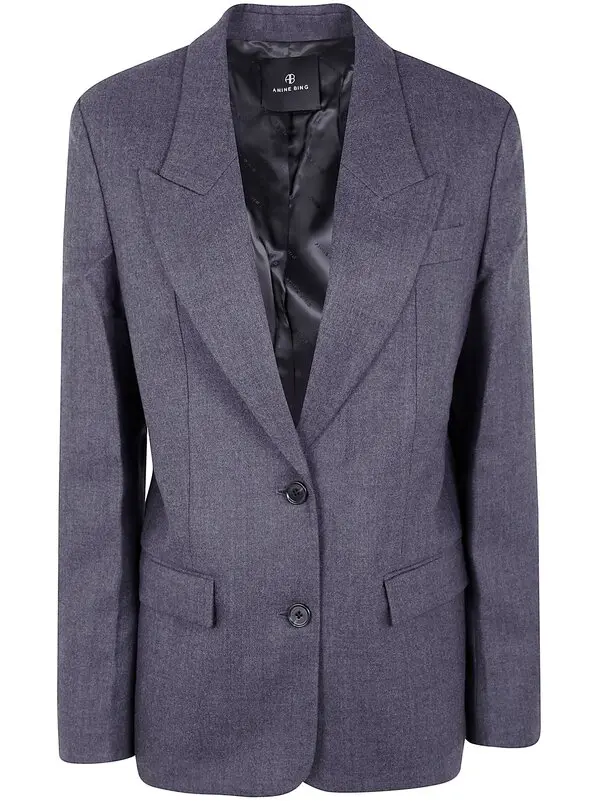 ANINE BING Ross Single-breasted Blazer