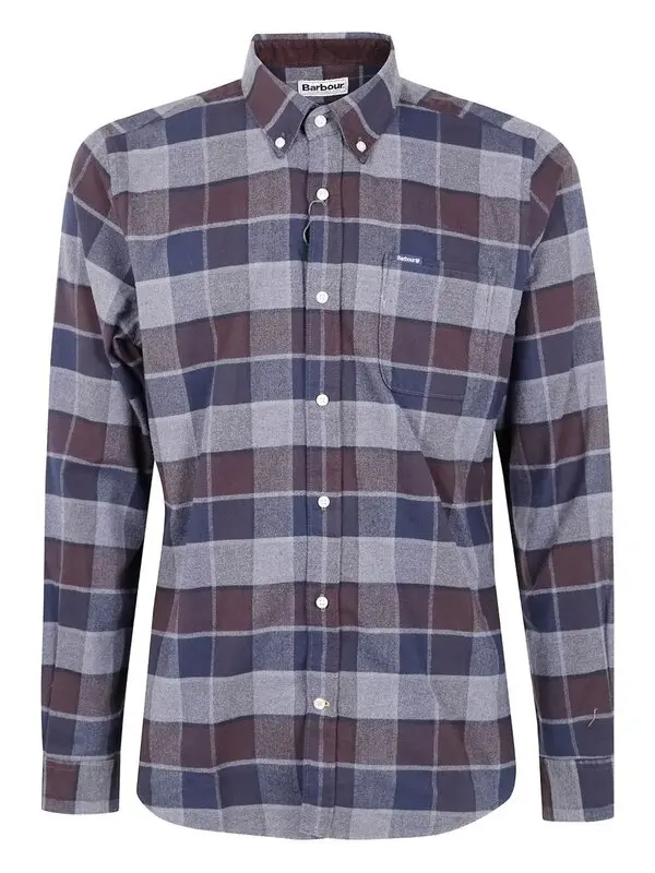 Barbour Valley Tailored" Shirt - Brown