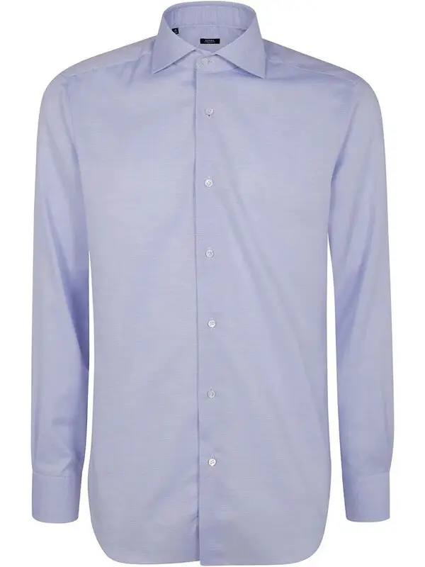BARBA NAPOLI Classic Operatino Shirt - Blue