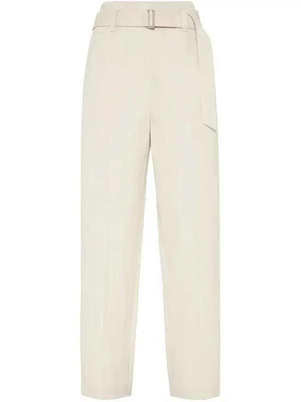 Brunello Cucinelli Regular Belt Trousers