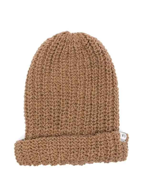Mihara Yasuhiro Bedwin Huge Beanie - Beige