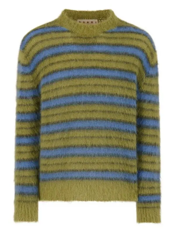 Marni Crew Neck Long Sleeve Sweater