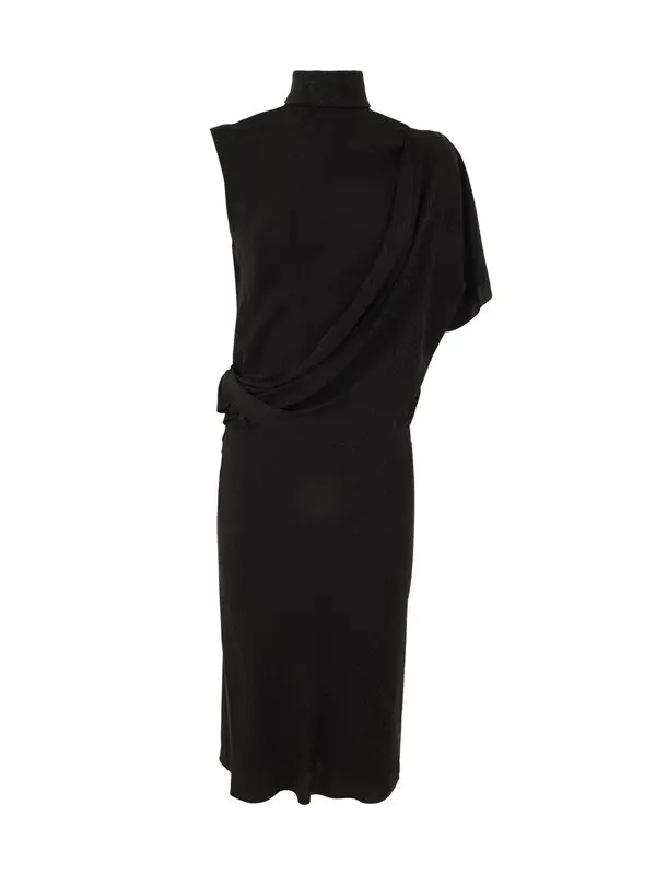 Celine Asymmetric Long Dress