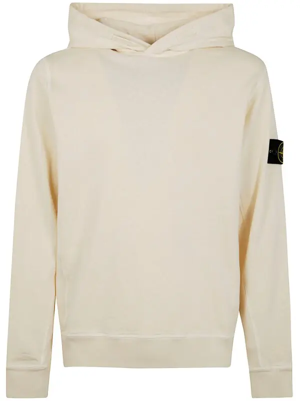 Stone Island Cotton Sweatshirt - White