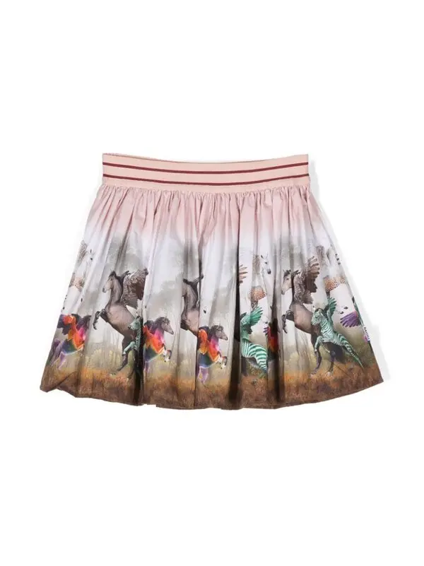 MOLO Printed Skirt