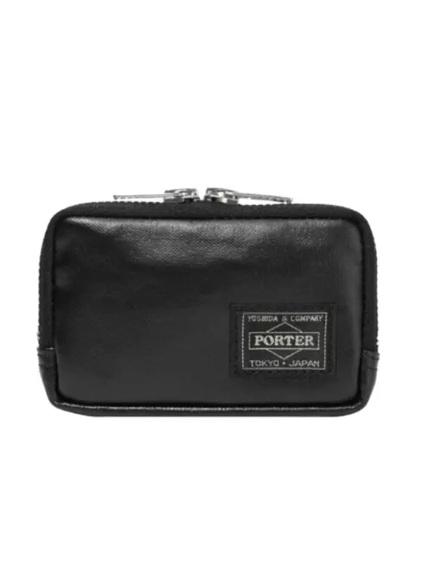 YOSHIDA PORTER Free Style Multi Coin Case - Black