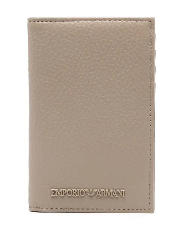 Emporio Armani Men`s Credit Card - Gray