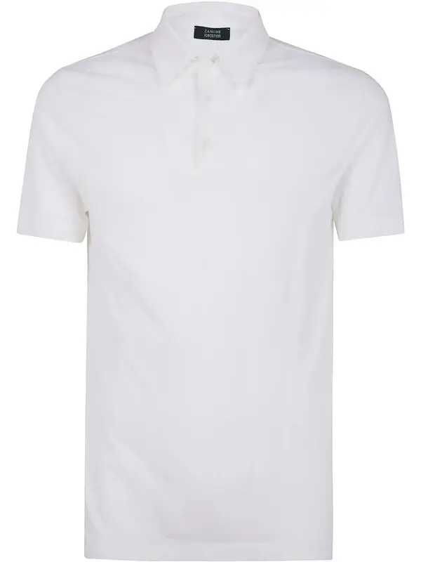 ZANONE Short Sleeves Polo Shirt - White