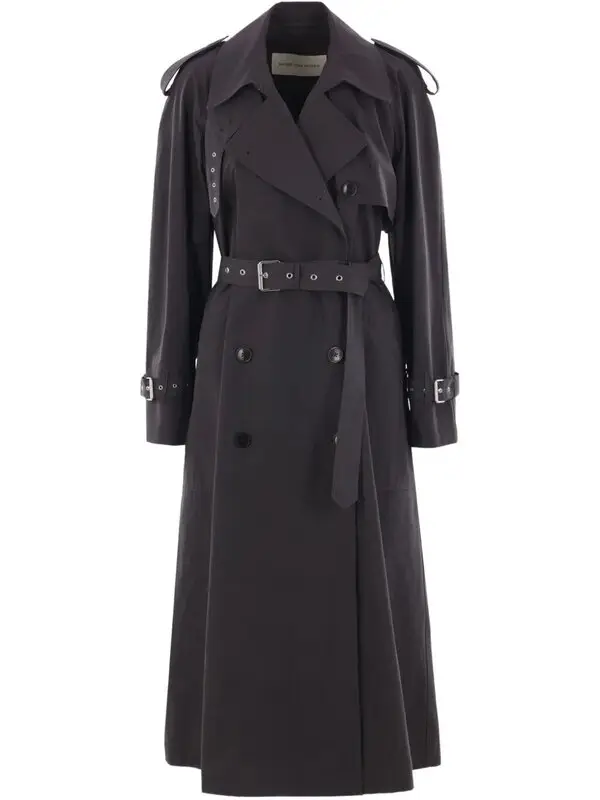 Dries Van Noten Risto Raincoat - Gray