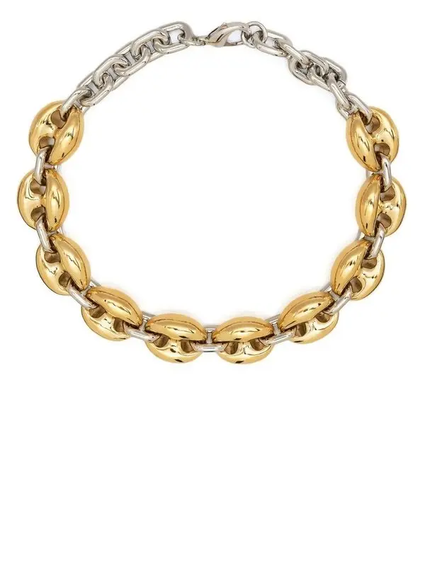 Rabanne Chain Necklace - Metallic
