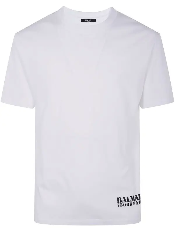 Balmain Small " Stamp" T-shirt Regular Fit