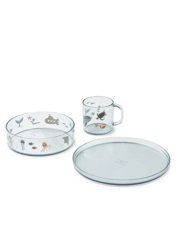 LIEWOOD Siva Printed Tritan Tableware Set By - Multi