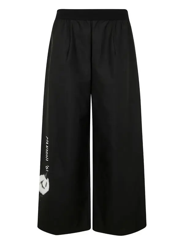 MARIA CALDERARA Wide Leg Trousers