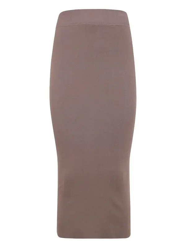 ENTIRE STUDIOS Knit Skirt - Brown