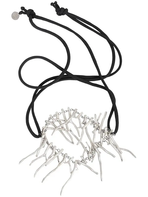 MARIA CALDERARA Corals Necklace - Metallic