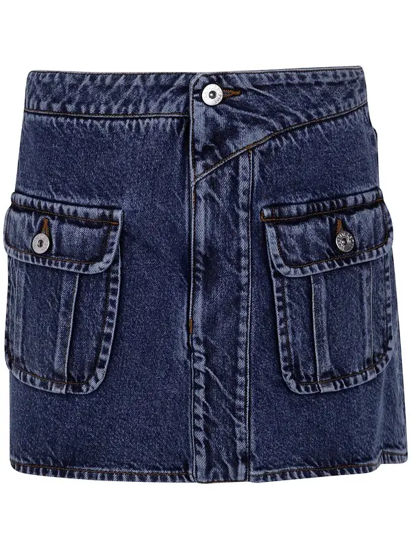 J.W.ANDERSON Patch Pocket Mini Skirt