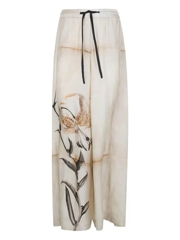 PIERRE-LOUIS MASCIA Aloe" Trousers - Beige