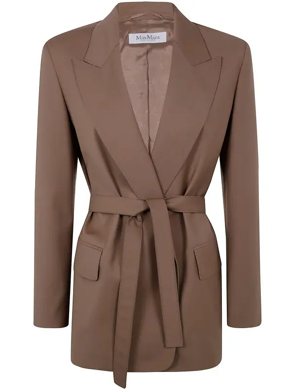 Max Mara Belted "talento" Jacket