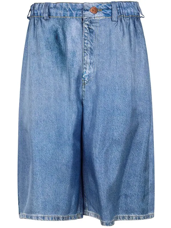 PIERRE-LOUIS MASCIA Aloe” Shorts Trousers - Blue
