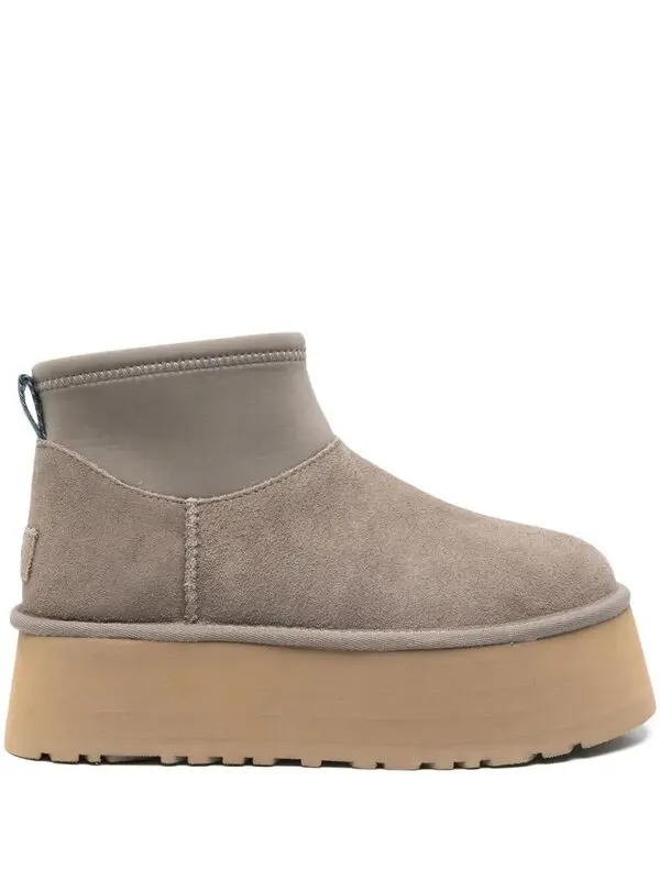 UGG Classic Mini Dipper Boots - Gray