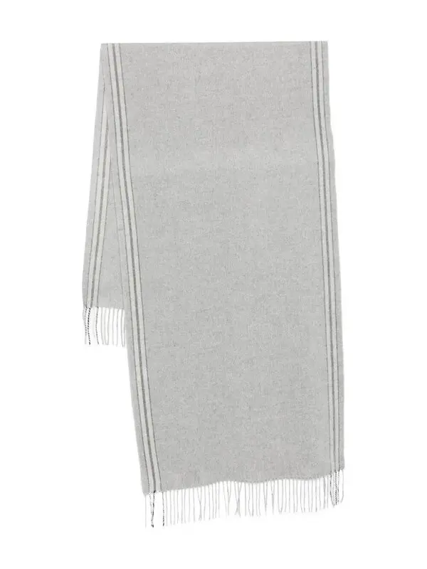 Brunello Cucinelli Classic Scarf - Gray