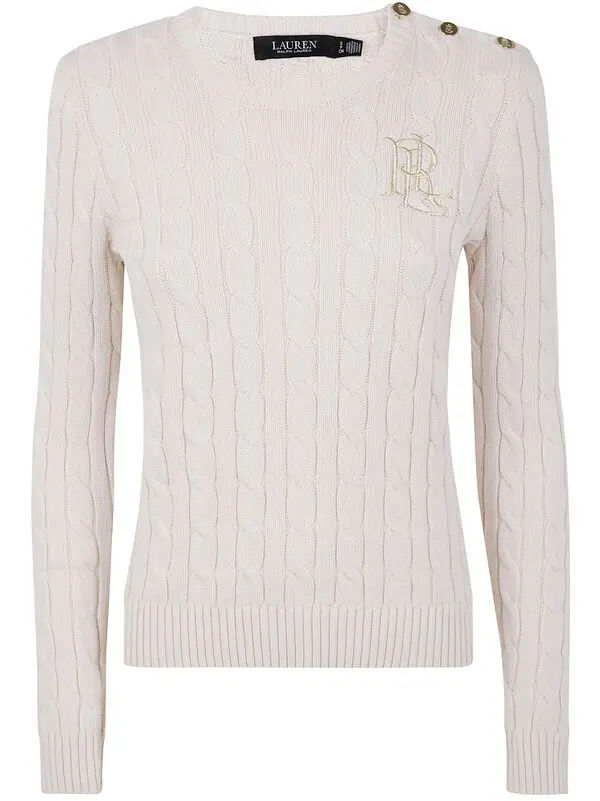 Ralph Lauren Long Sleeve Pullover - Beige