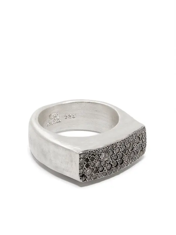 ROSA MARIA Tumi S St Dia Co Ring - Metallic