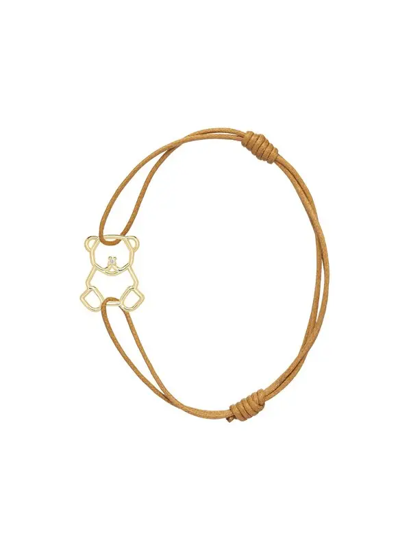 ALIITA Osito Brilliante Cord Bracelet - Yellow