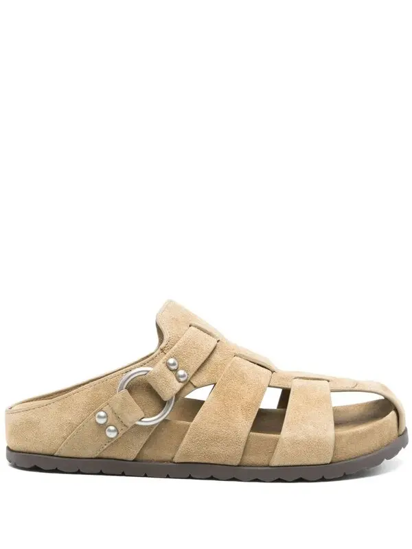 Ash Terry Suede Velours Sandals