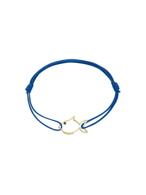 ALIITA Pecetito Zafiro Azul Cord Bracelet - Blue
