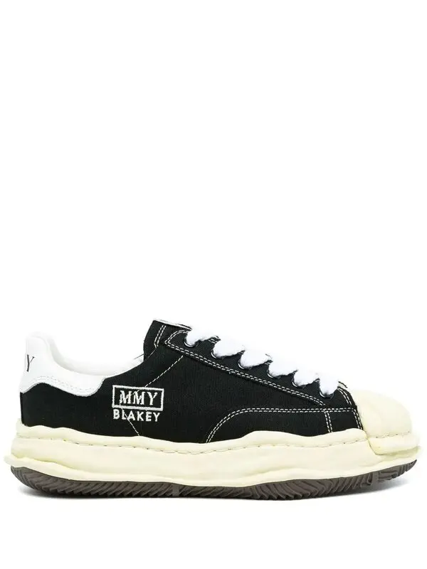 Mihara Yasuhiro Blakey Original Sole Low-top Sneakers - Black