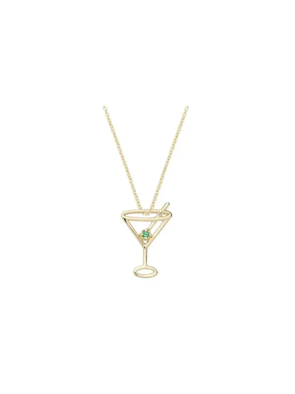 ALIITA Martini Esmeralda Necklace - Metallic