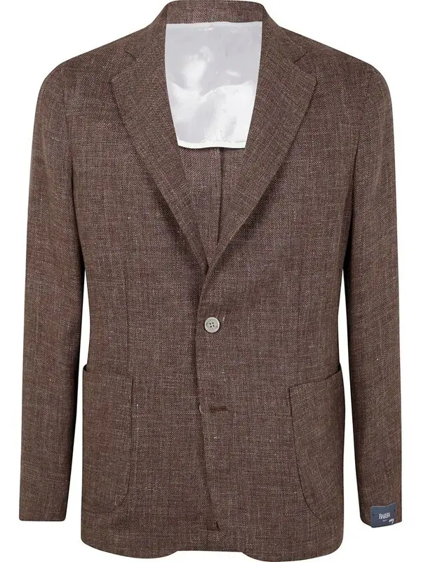 BARBA NAPOLI Single Breast Jacket