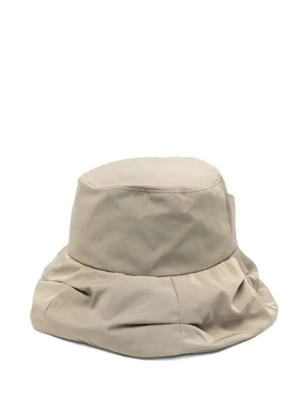 Y`S Tuck Casablanca Hat - Beige