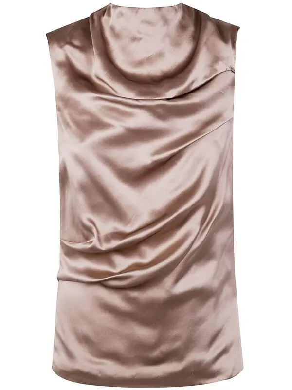 ENTIRE STUDIOS Droop Tank - Brown