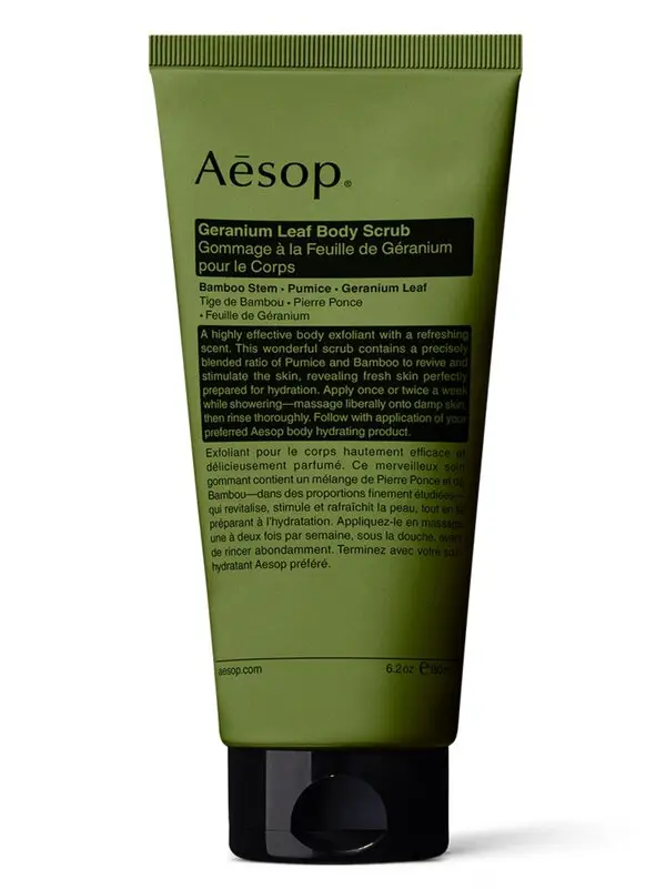 Aesop Geranium Leaf Body Scrub 180ml - Multi