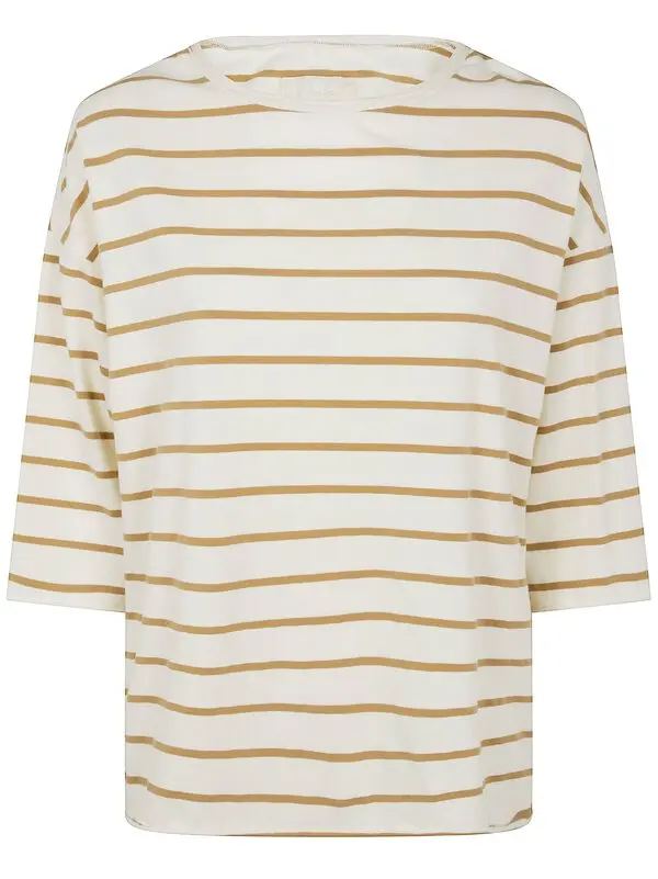 Labo.art Striped Knit Sweater - Beige
