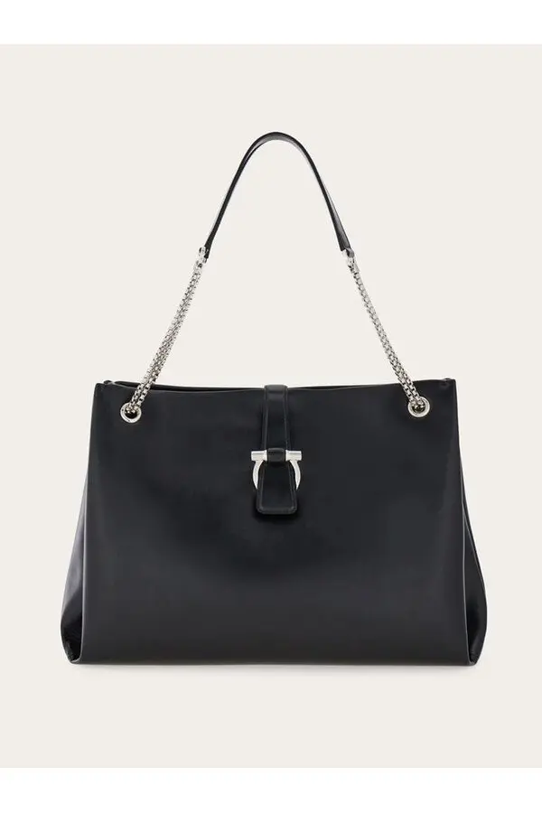 FERRAGAMO Tote Bag - Black