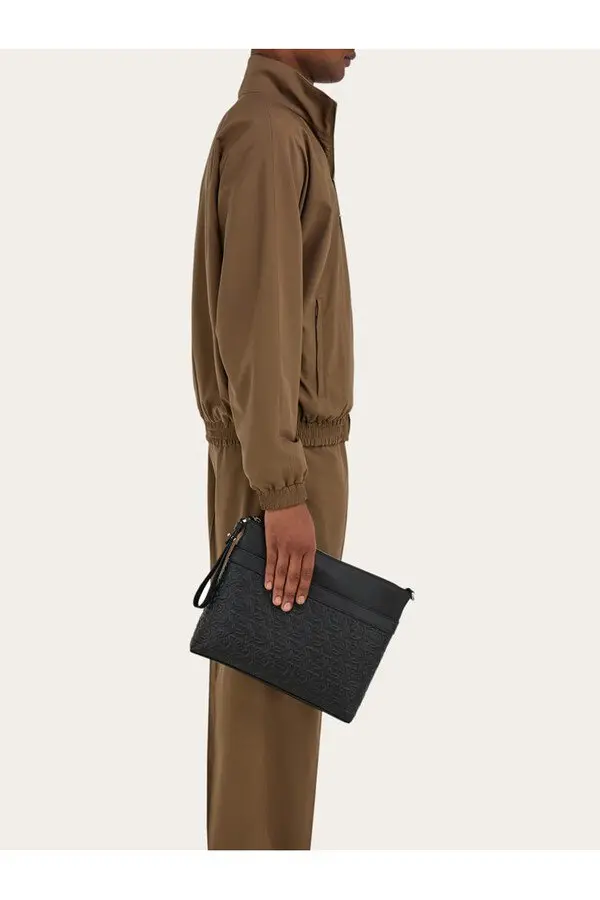 FERRAGAMO Gancini Messenger Bag
