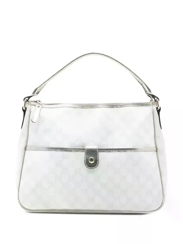 Gucci 2000-2015 Gg Supreme Joy Handbag - Silver