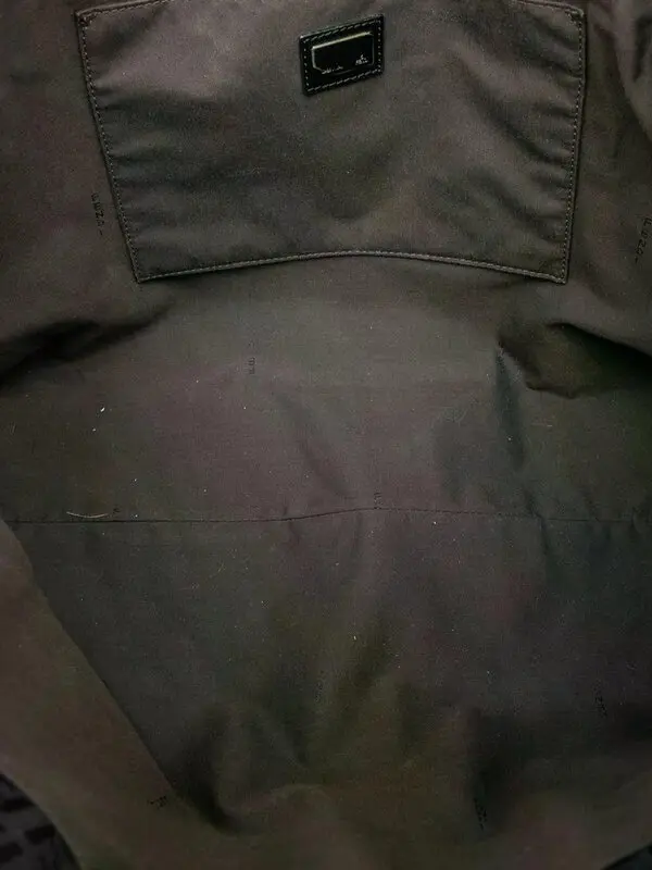 Fendi 2000-2010 Large Zucchino Canvas Tote Bag