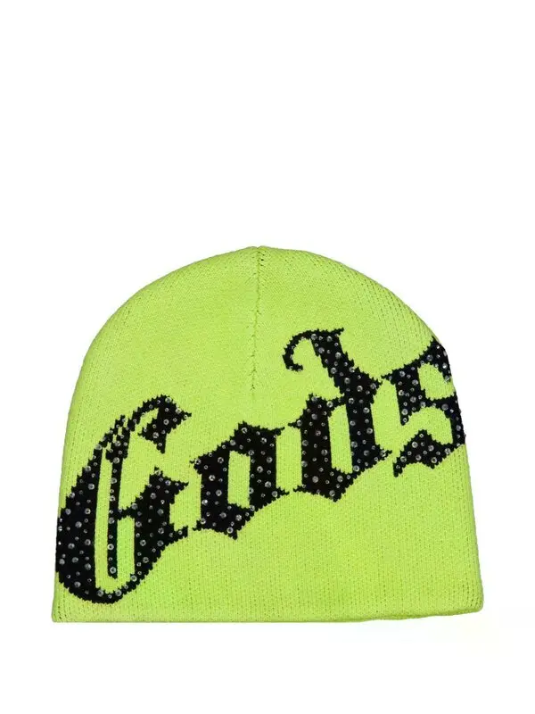GODSPEED Logo-studded Beanie - Green