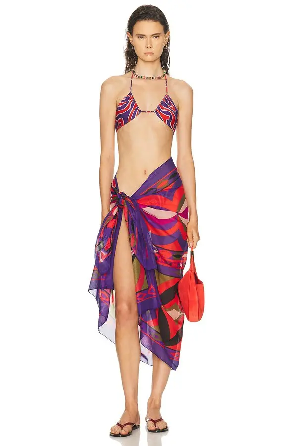 Emilio Pucci Bra Bikini Top - Multicolor
