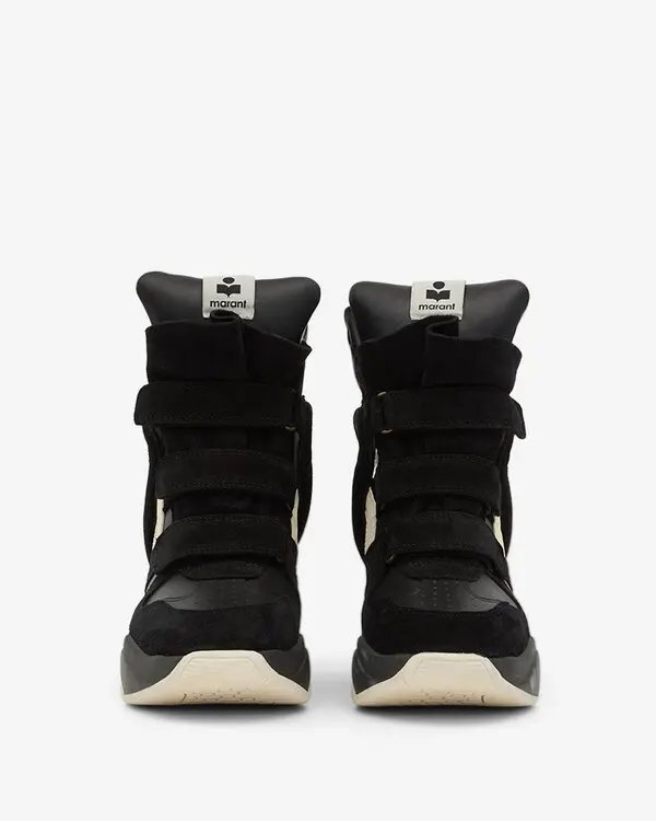 Isabel Marant Balskee Suede Sneakers - Black