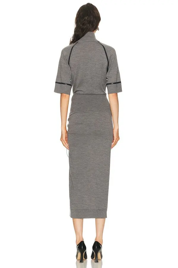 Coperni Tech Merino Midi Dress