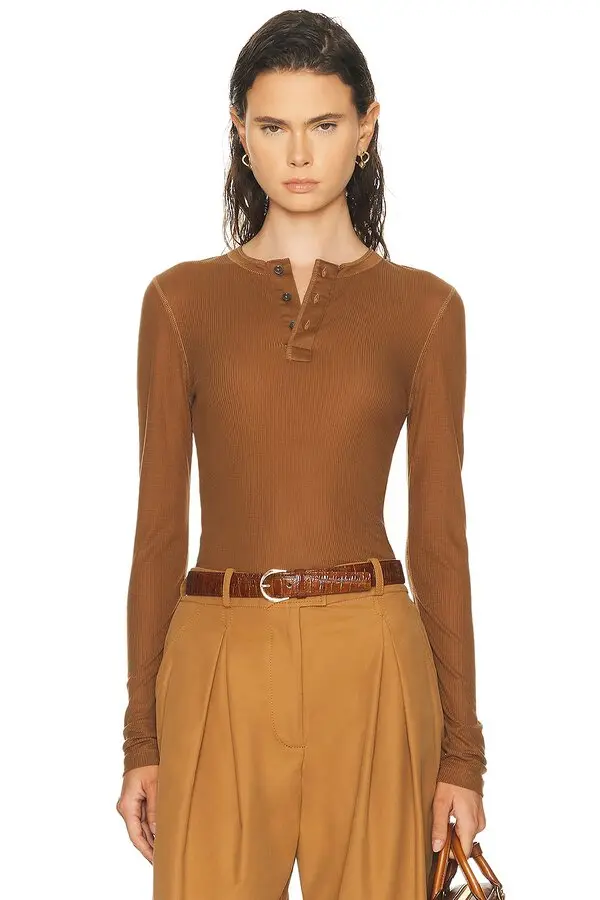 AMI Paris Long Sleeve Top
