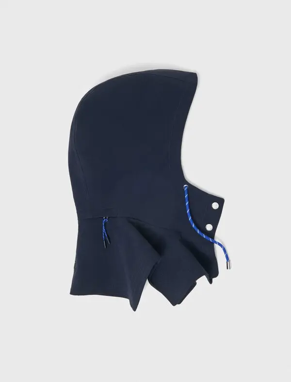 Maje Waterproof Hood With Bib - Navy