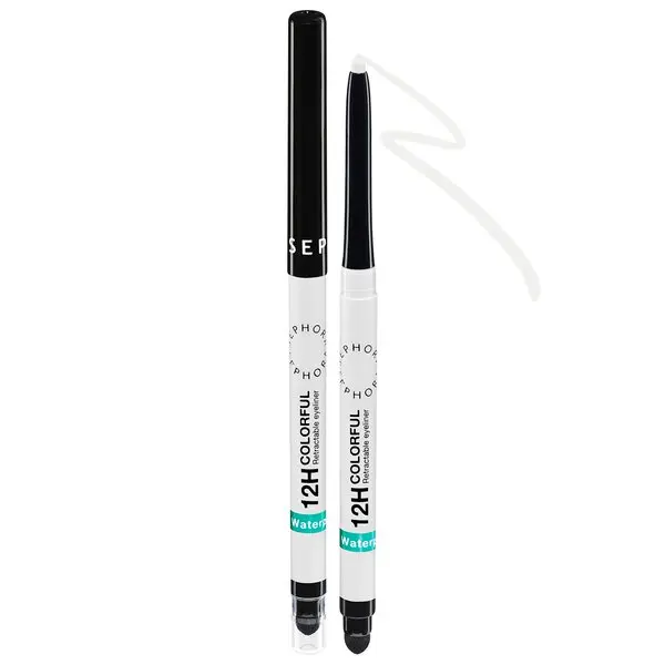 SEPHORA COLLECTION 12h Colorful Waterproof Retractable Eyeliner - 02 Matte Snow