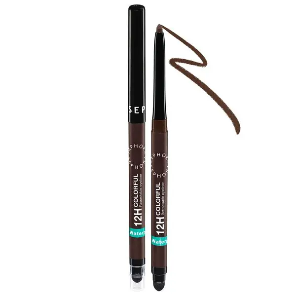 SEPHORA COLLECTION 12h Colorful Waterproof Retractable Eyeliner - 10 Matte Brown